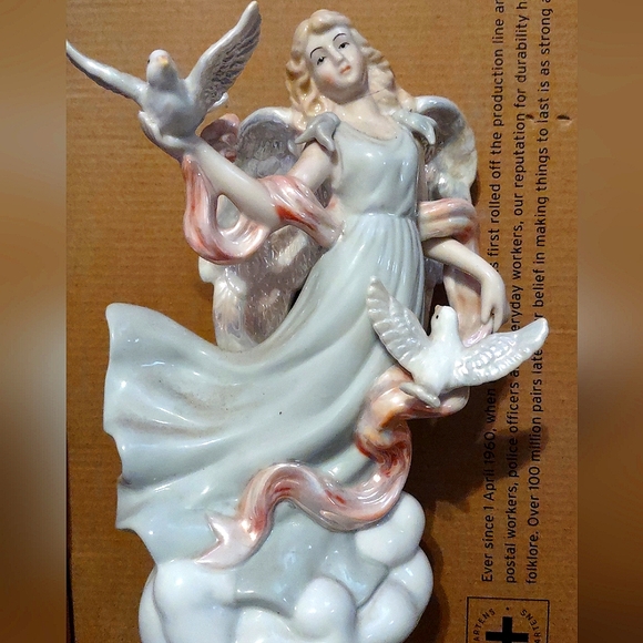 Art | Porcelain Angel Figure | Poshmark